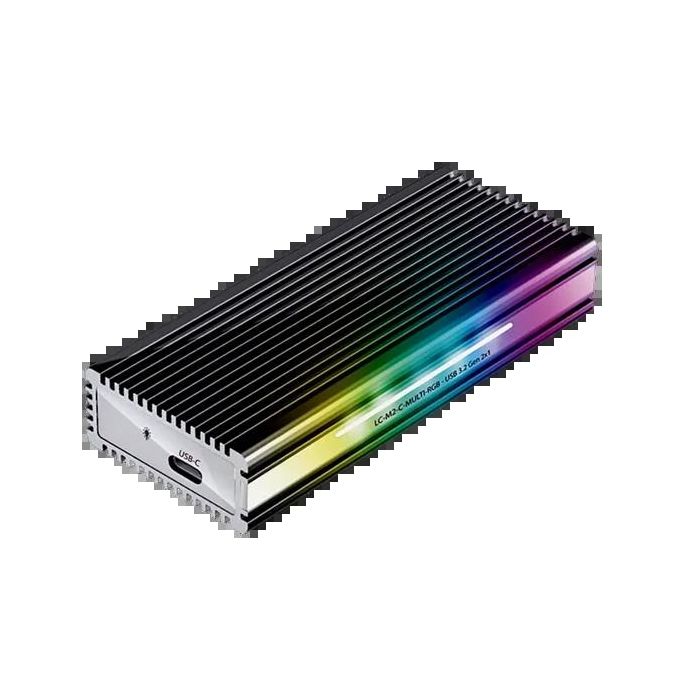 Externo kućište za Nvme LC Power LC-M2-C-MULTI-RGB NVME/M.2
