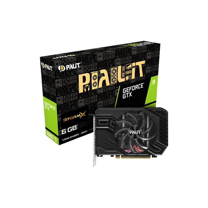 PALIT nVidia GeForce GTX 1660 Ti StormX 6GB GDDR6 192-bit - NE6166T018J9-161F