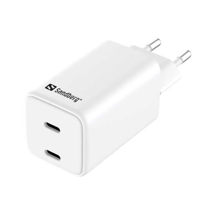 USB kućni punjač Sandberg 441-56 Dual USB-C PD 65W