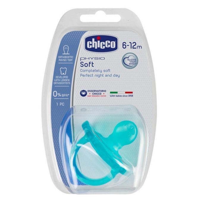 CHICCO LAŽA PHYSIO SOFT SIL. PLAVA 6-16M