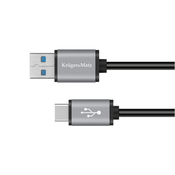 USB 3.0V utikač – Type-C utikač 5 Gbps 1m , Kruger&Matz Basic kabl