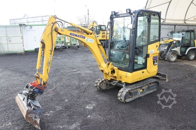 Mini bager
KOMATSU PC 20 R-5 / gepflegt / 620 Bh