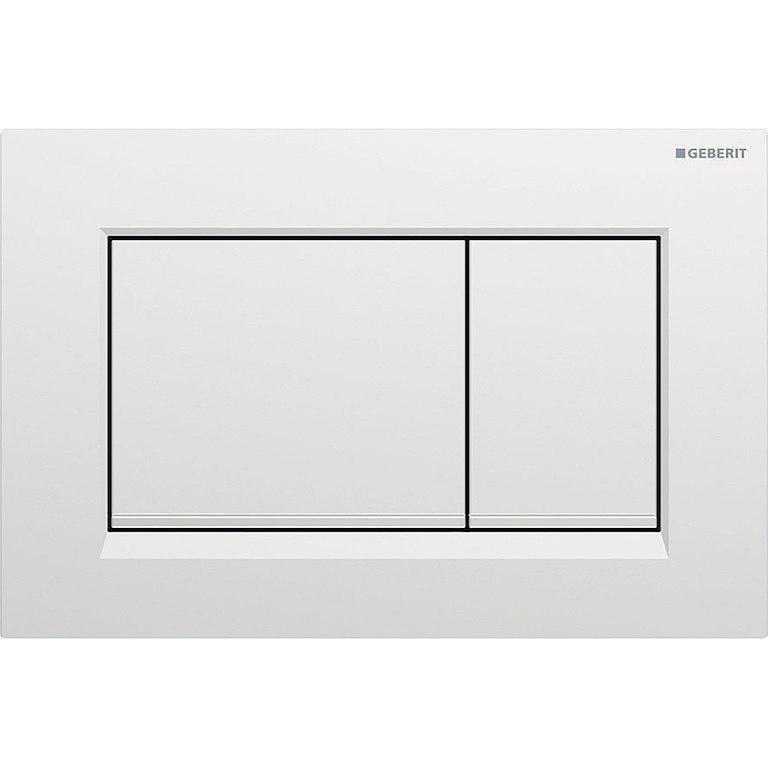 Geberit tipka za aktiviranje Sigma30 za dvokoličinsko ispiranje hrom mat easy-to-clean 115.883.JQ.1