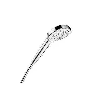 Hansgrohe Croma Select E Vario tuš ručica bela-hrom 110 mm 3 vrste spreja 26812400
