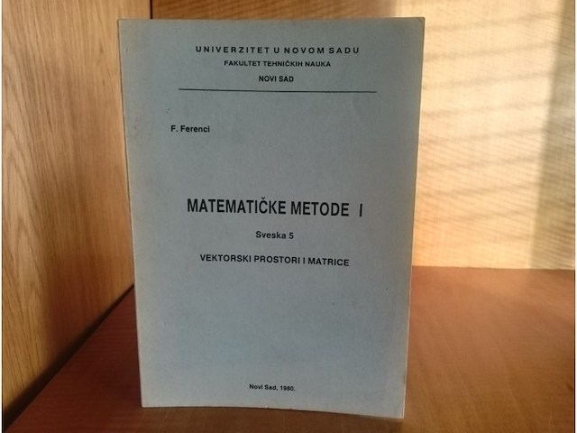 Vektorski Prostori i Matrice