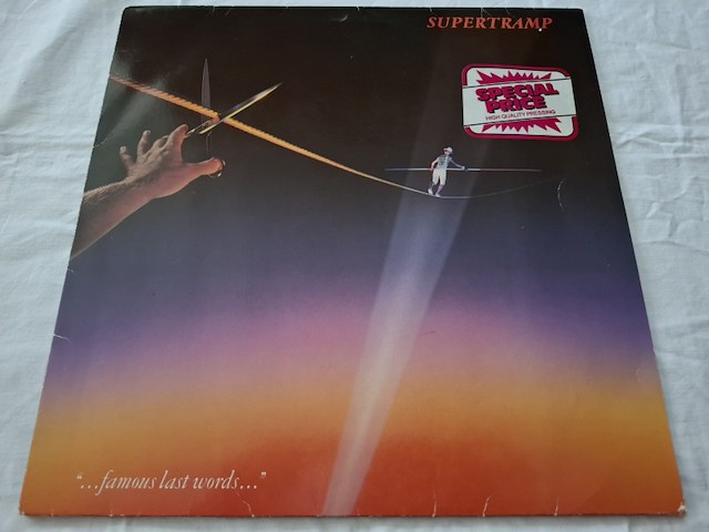 SUPERTRAMP - Famous Last Words (Germany, LP)