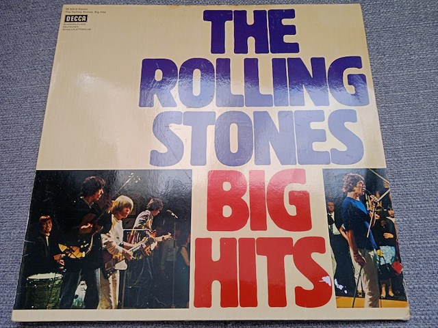 The Rolling Stones - Big Hits, Germany Press, Mint