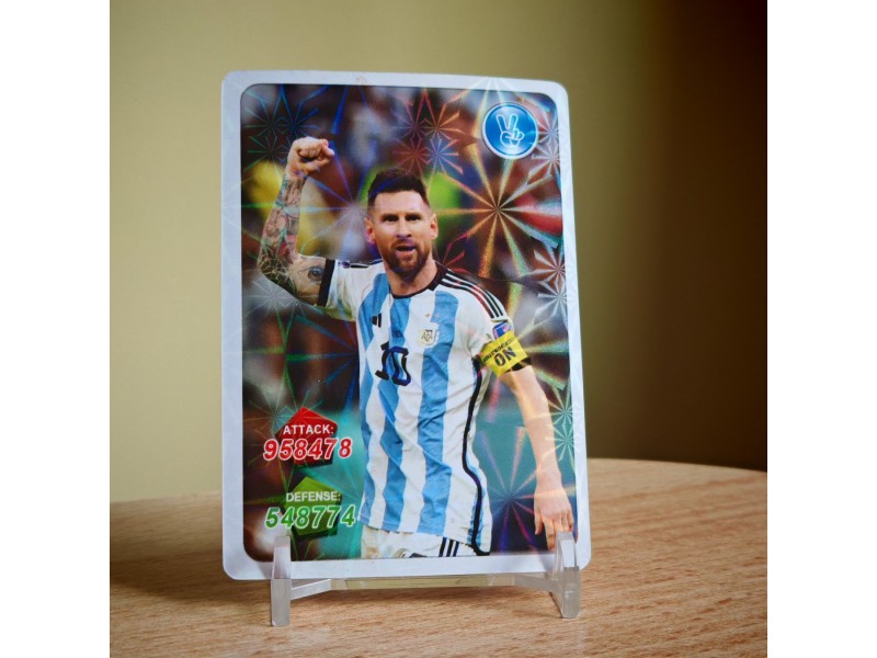 Lionel MESSI kartica - QATAR 2022 Star cards!