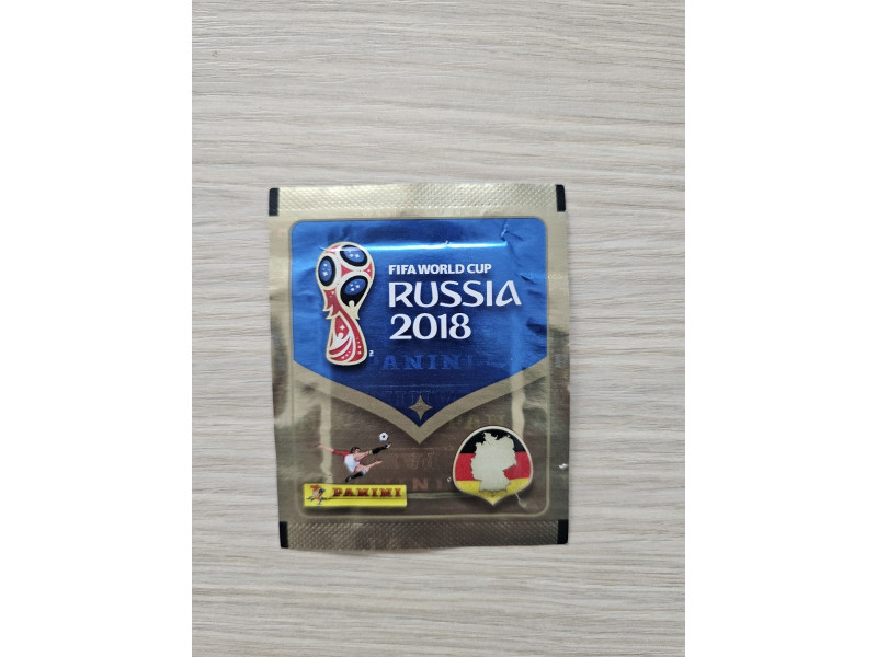 Rusija 2018 Panini kesica int. verzija RETKO !