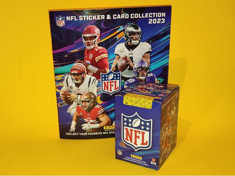 Panini NFL 2023 - Kutija i album - RETKO