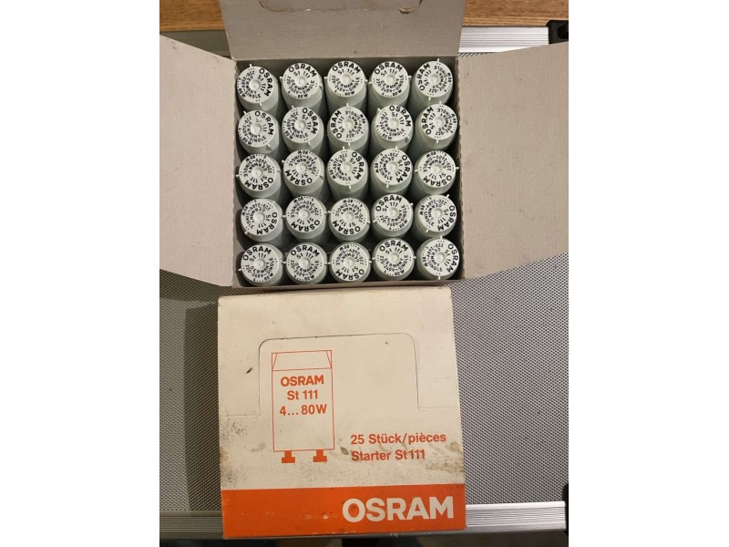 Osram starteri St 111 za fulo cev do 80W