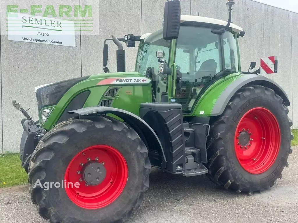 Fendt 724 traktor točkaš