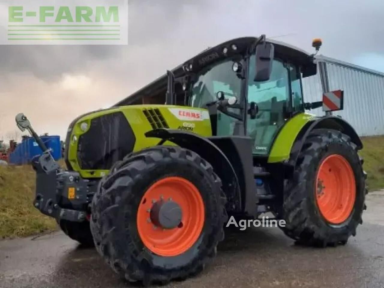 Claas arion650cmat traktor točkaš