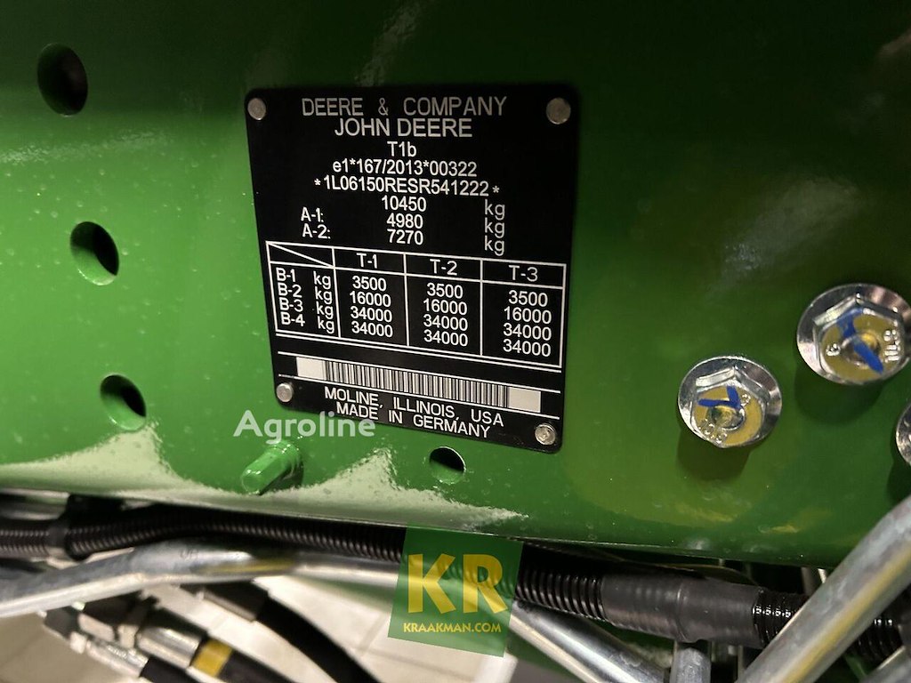Novi John Deere 6R 150 traktor točkaš