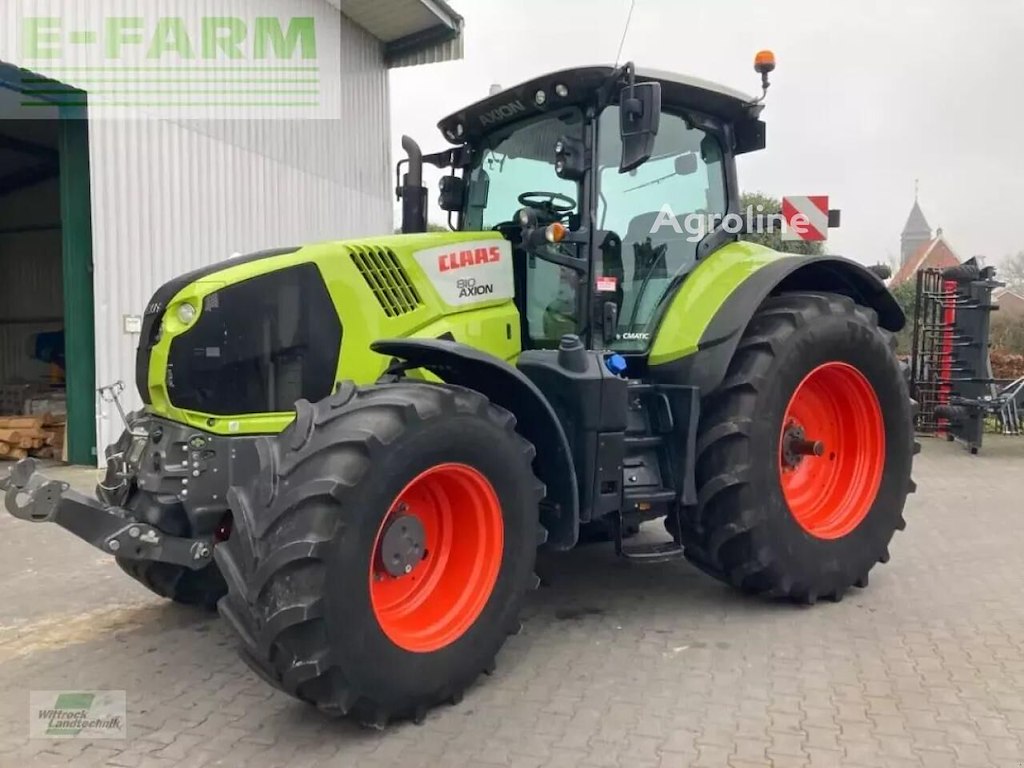 Claas axion 810 cm cis+ traktor točkaš