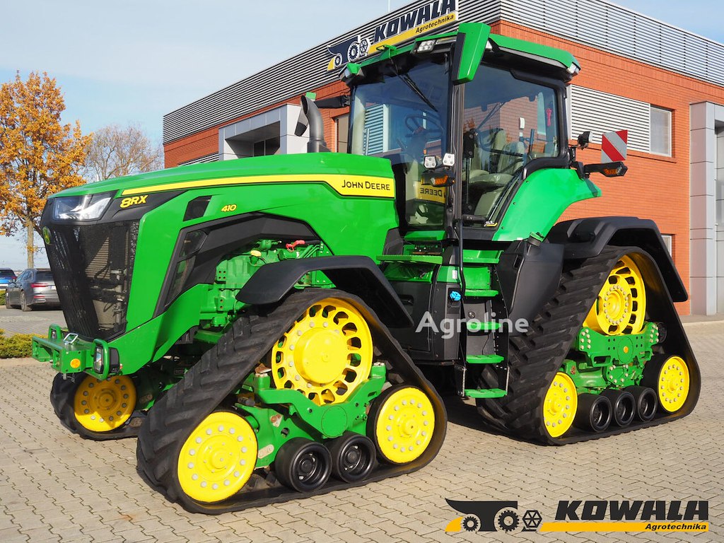 John Deere 8RX 410 traktor guseničar