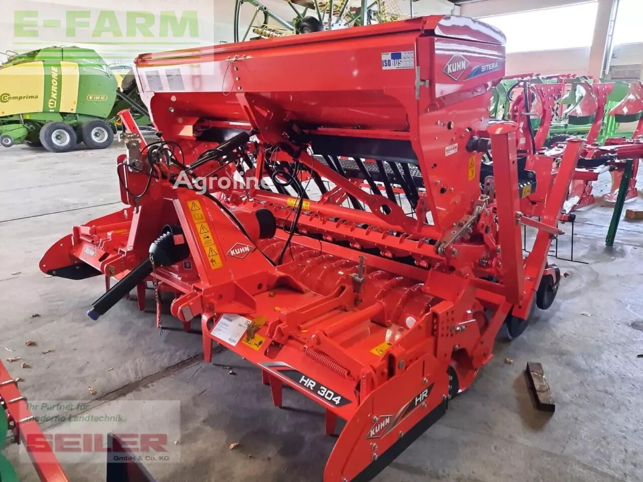 Kuhn hr 304 + sitera 330-20e kombinovana sejalica