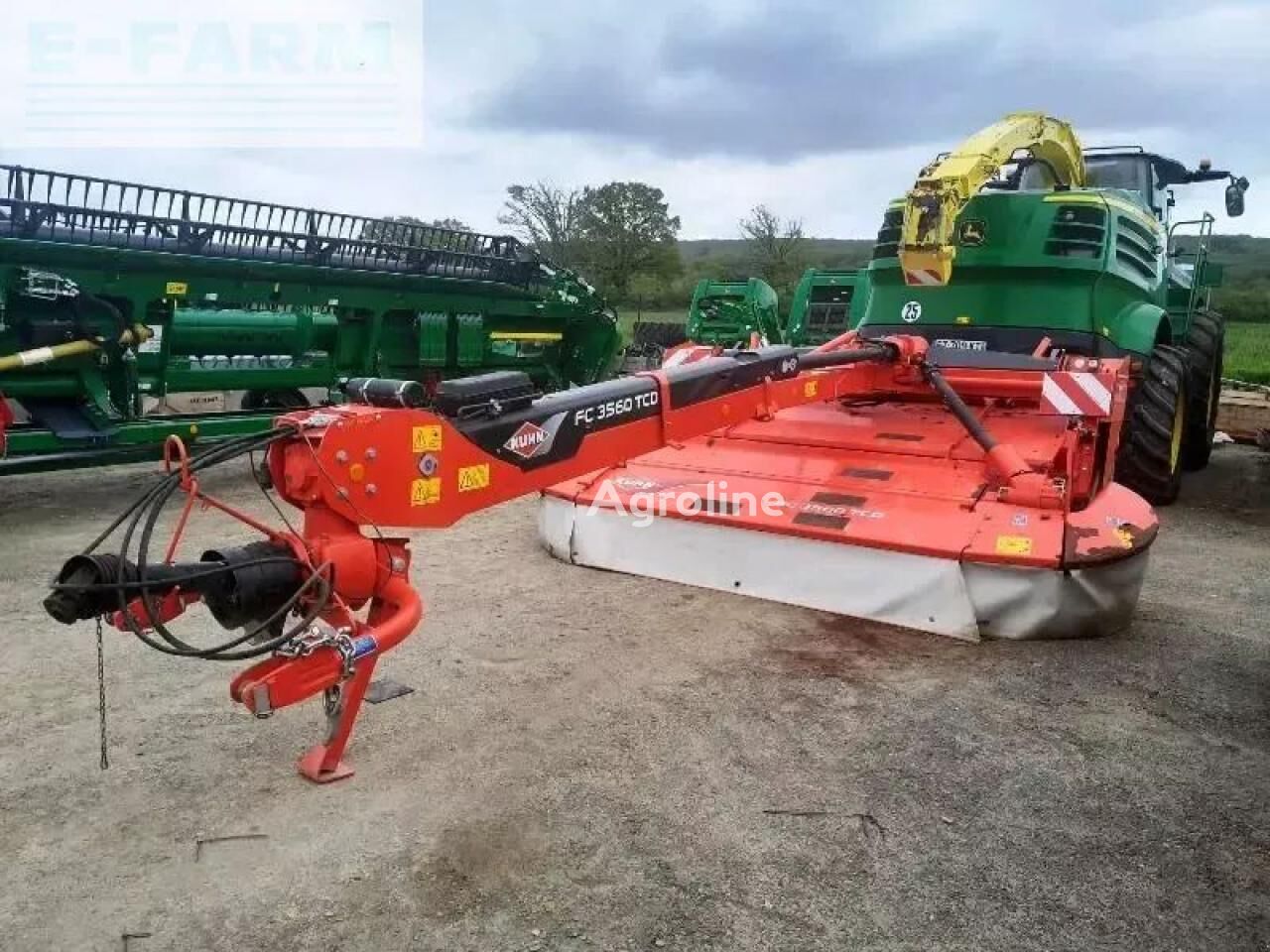 Kuhn fc 3560 tcd roto-kosačica s gnječilom