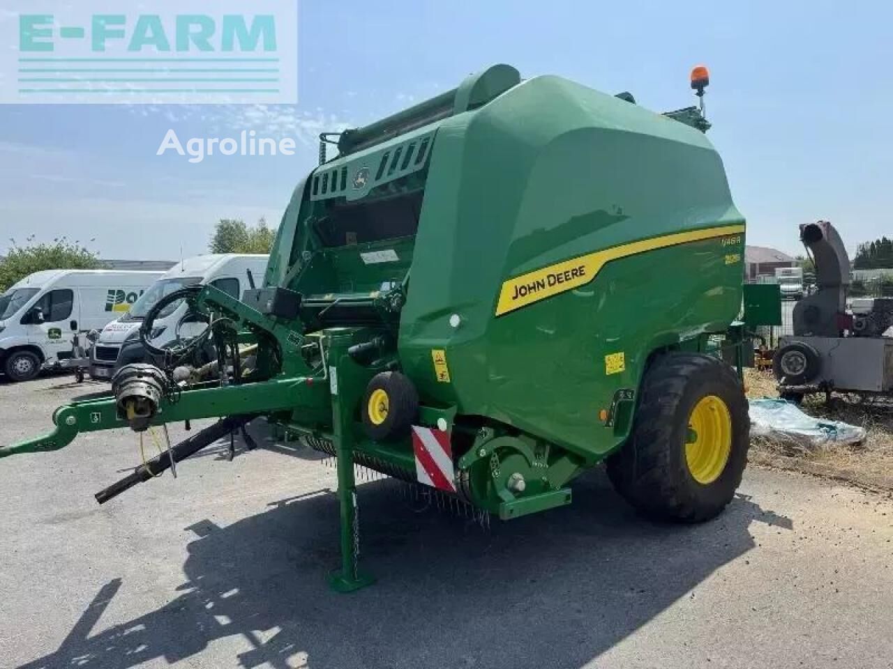 John Deere v461r balirka za četvrtaste bale