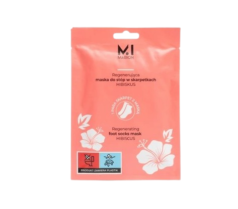 MARION - REGENERATING Hibiscus foot sock mask 2x15ml
