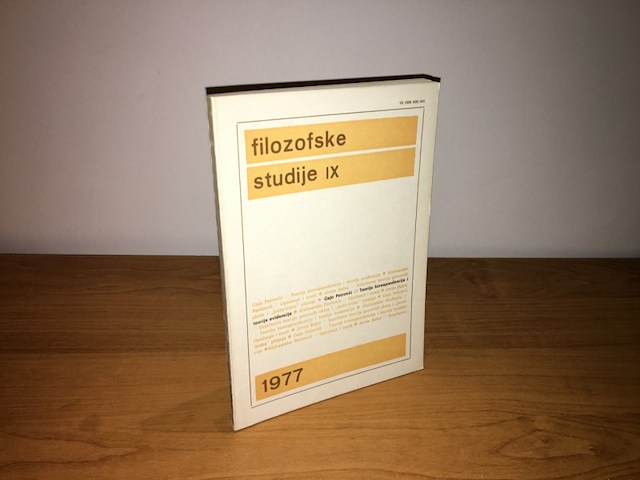 ČASOPIS FILOZOFSKE STUDIJE 1977