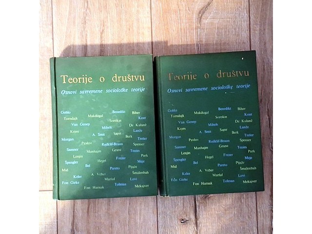 Teorije o drustvu 1-2
