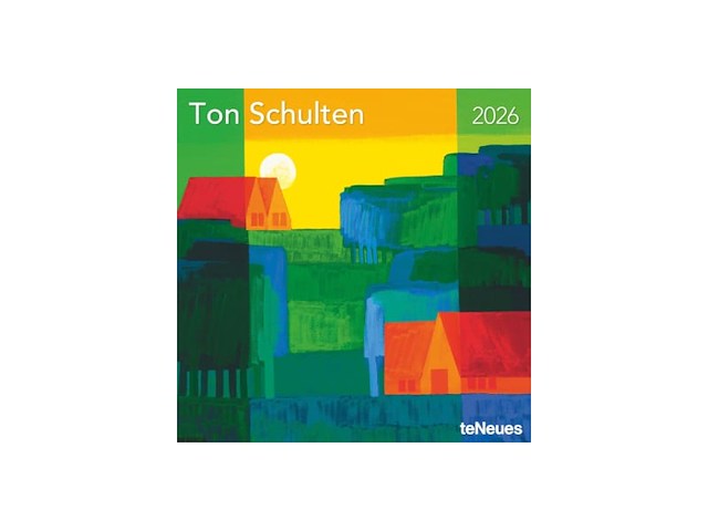 Zidni kalendar 2026 - Ton Schulten, 30x30 cm