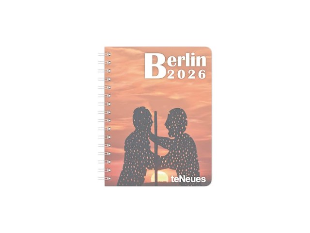 Datumirana agenda 2026 - Berlin, Wiro, 17x22 cm