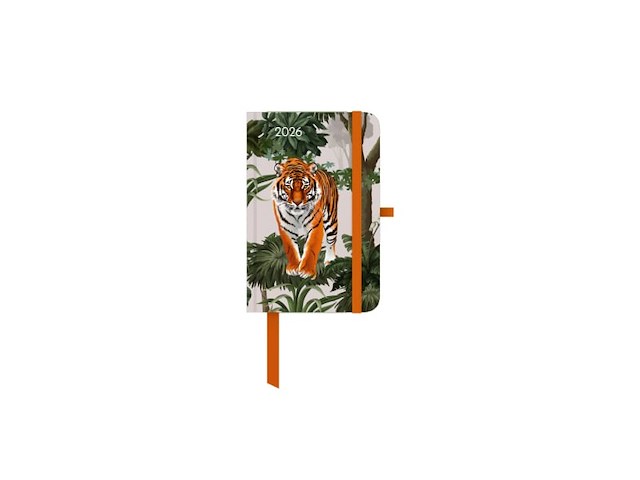 Datumirana agenda 2026 - GreenLine, Jungle, 10x15 cm