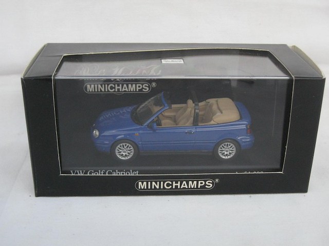 1:43 minichamps VW golf 4 cabriolet