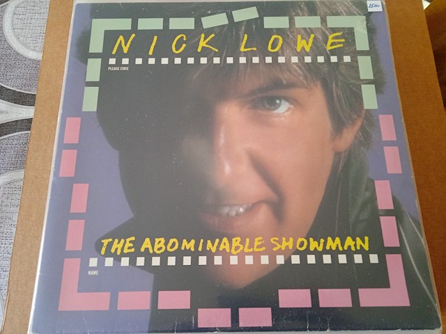 Nick Lowe - The Abominable Showman, Germany Press, Mint