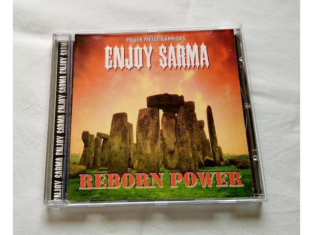 CD Enjoy Sarma - Reborn Power (kultni cd iz 2000. god)