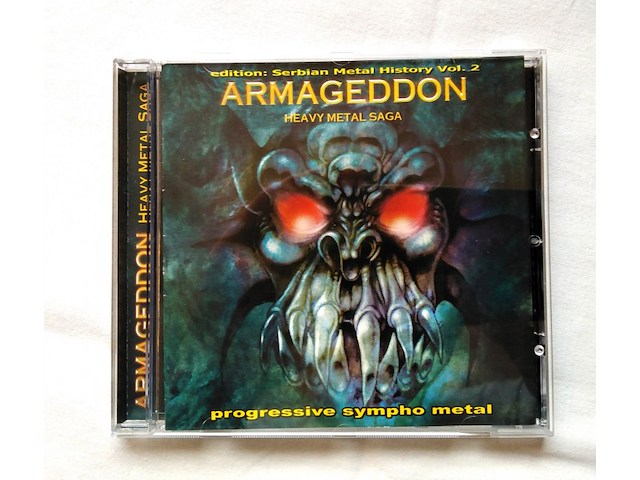 CD ARMAGEDDON – Heavy Metal Saga (Kultni album)