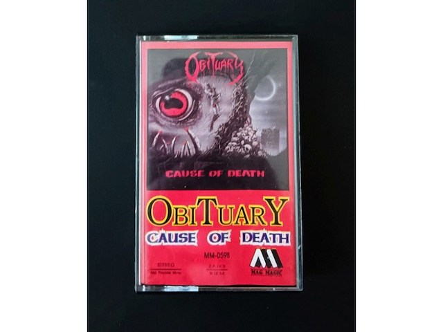 Obituary-Cause of Death Made in Poland kaseta