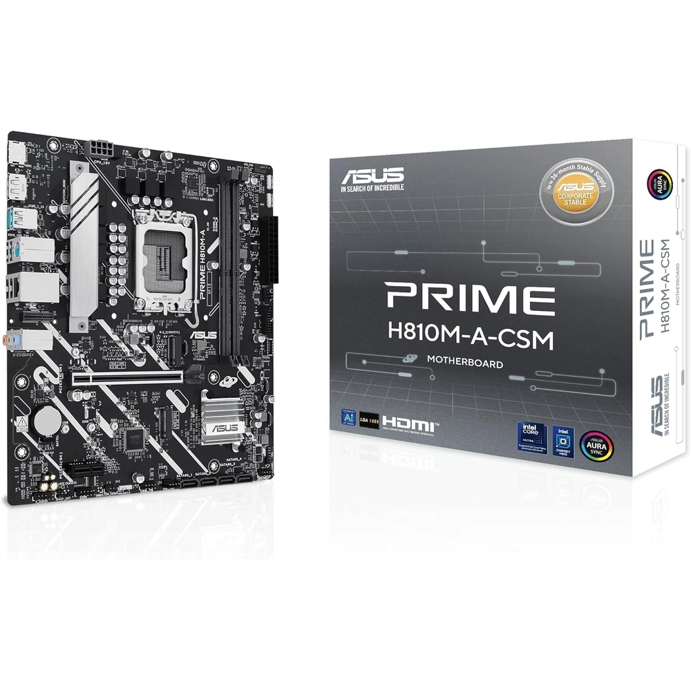ASUS PRIME H810M-A-CSM – Maticna ploca za INTEL LGA 1851