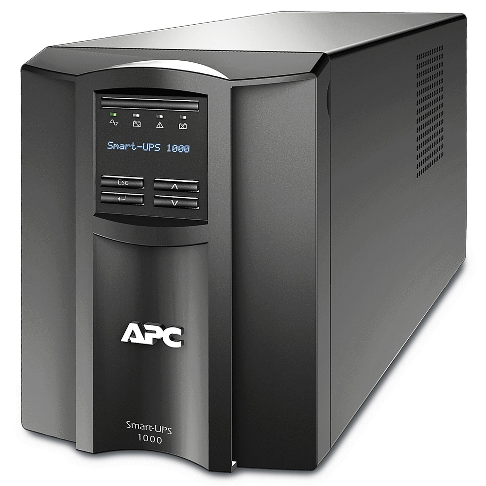 APC 1000VA/700W SMT1000IC AVR, 8x IEC C13, Battery Pack 11Ah RBC6, SmartConnect Port + SmartSlot