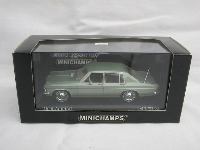 1:43 minichamps opel admiral
