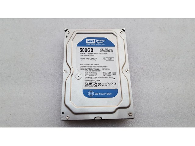 500Gb Western Digital 500Gb Sata II , Perfect B r.2