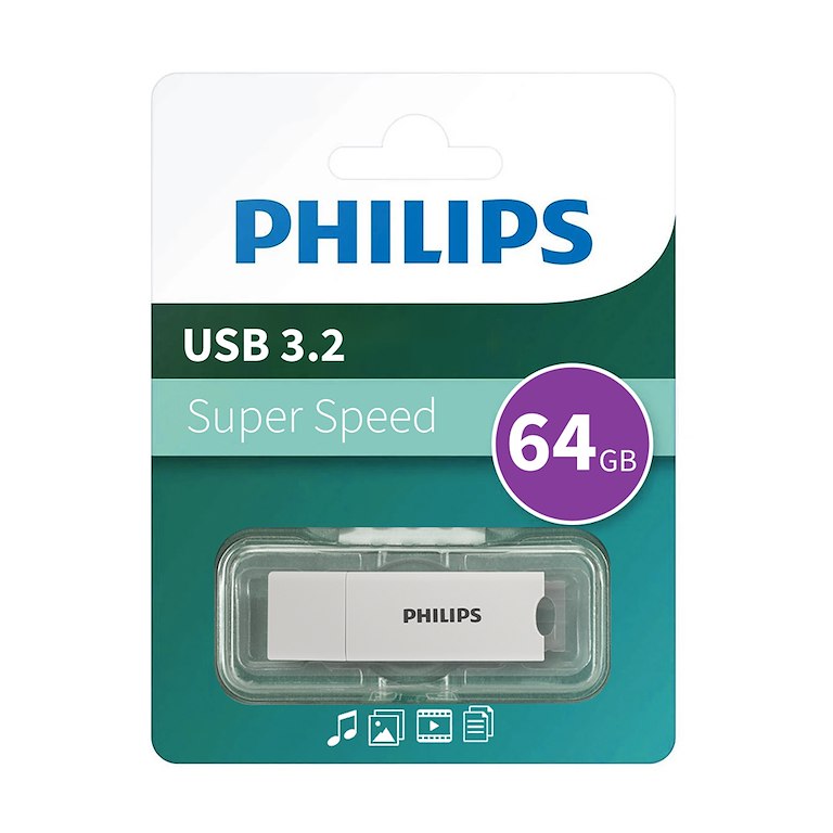 USB flash memorija Philips 10UA 3.2 single port 64GB (MS)