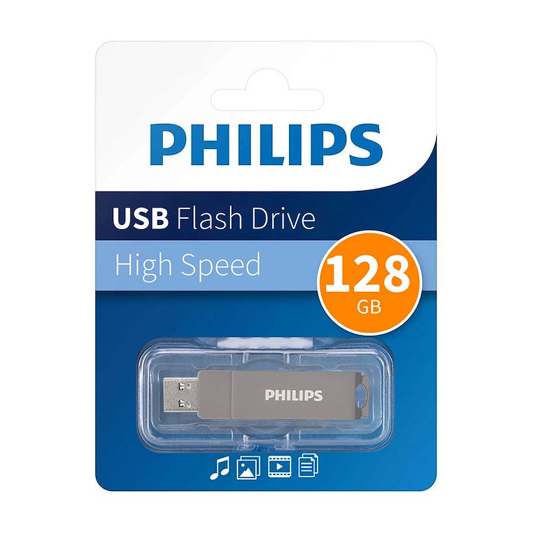 USB flash memorija Philips 60UT 3.2 dual port USB-A + type C 128GB (MS)