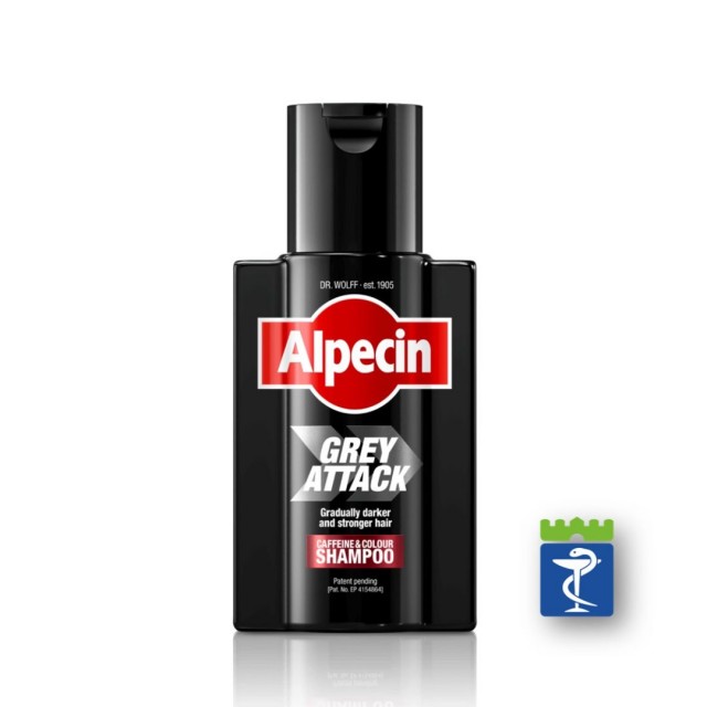 ALPECIN GREY ATTACK ŠAMPON ZA SEDU KOSU 200ML