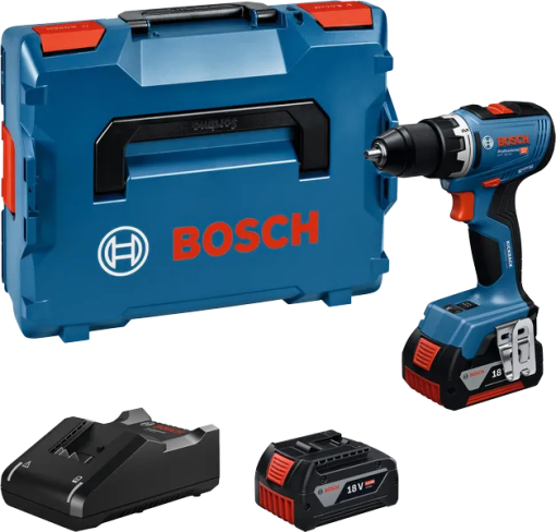 Bosch GSR 18V-65 akumulatorska bušilica-odvrtač, sa 2x5.0Ah baterije i punjačem, 06019N3203