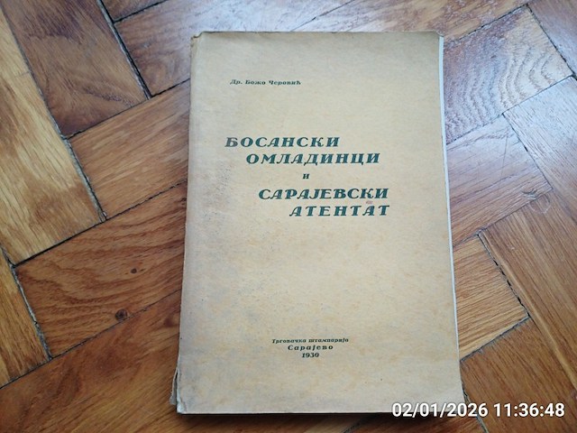 ČEROVIĆ, BOSANSKI OMLADINCI I SARAJEVSKI ATENTAT