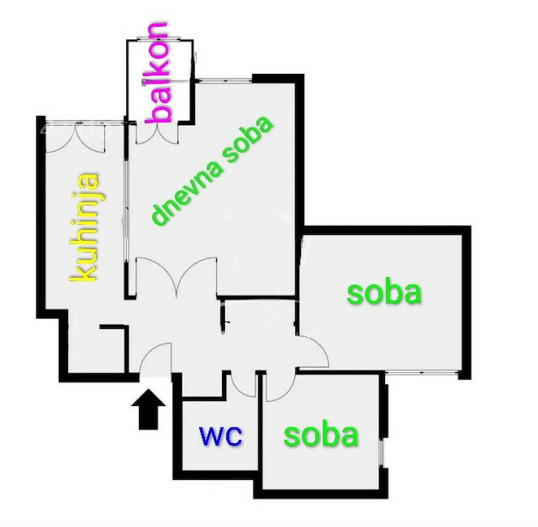 Čukarica Julino brdo 73 kvadrata Uknjižen