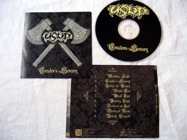 CD  Usud - Creator`s Sorcery (Death/Black Metal - 2006)