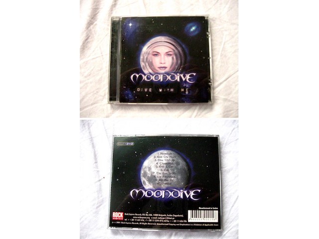 CD Moondive- Dive With Me (srpski power progressive)