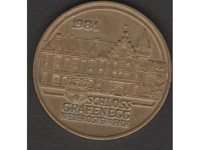 20 Schilling (Grafenegg Palace) - 1984 - Austrija