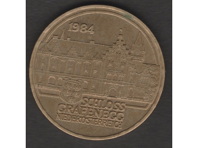 20 Schilling (Grafenegg Palace) - 1984 - Austrija