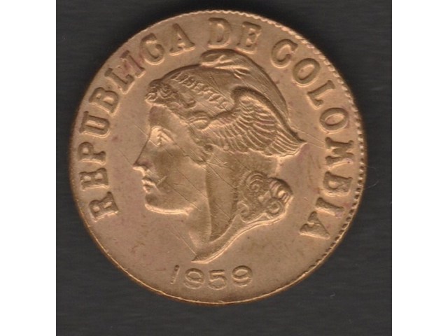 2 Centavos - 1959 - Colombia, Kolumbija