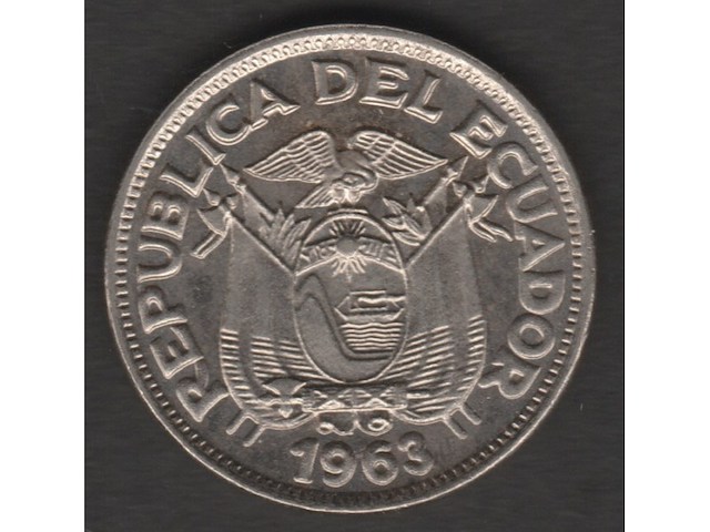 50 Centavos - 1963 - Ecuador, Ekvador